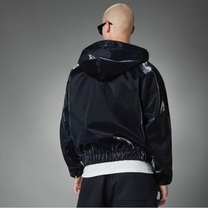 adidas Originals | Jackets & Coats | Adidas Shiny Black Iridescent ...